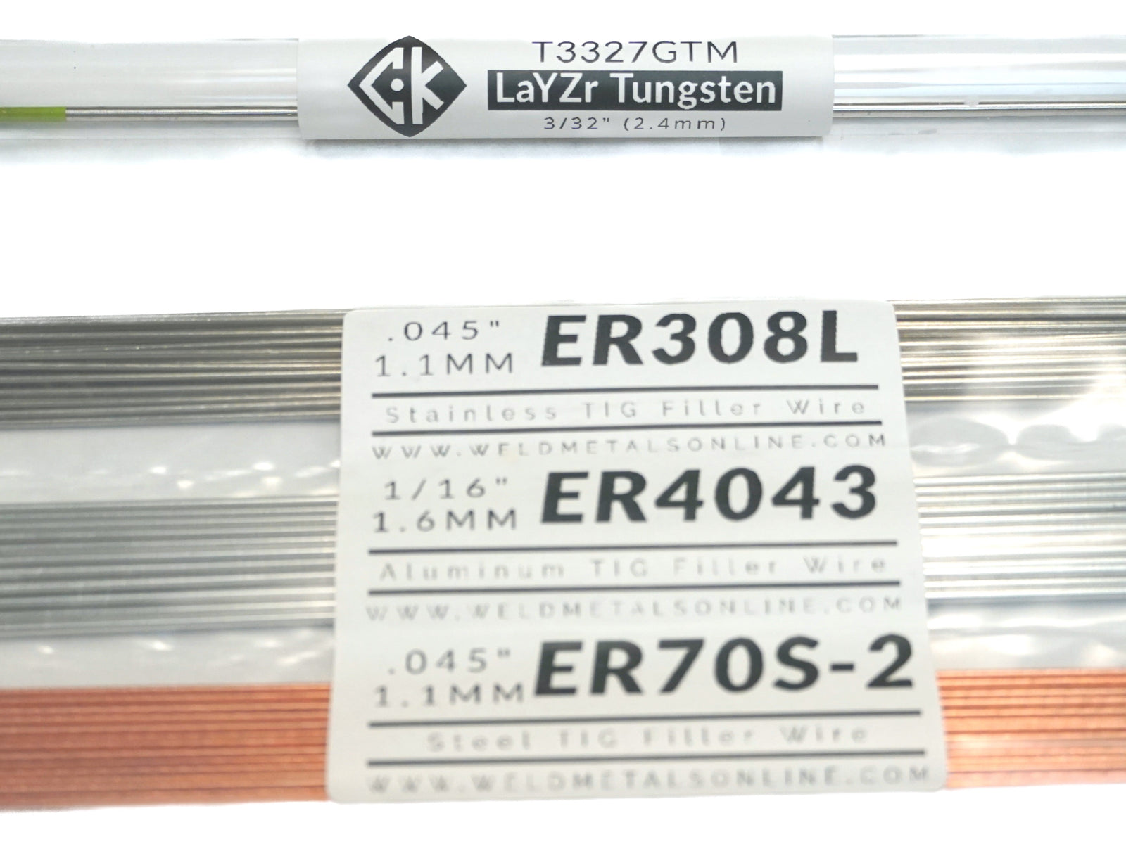 Stainless Aluminum Carbon (SAC) TIG Starter Kit