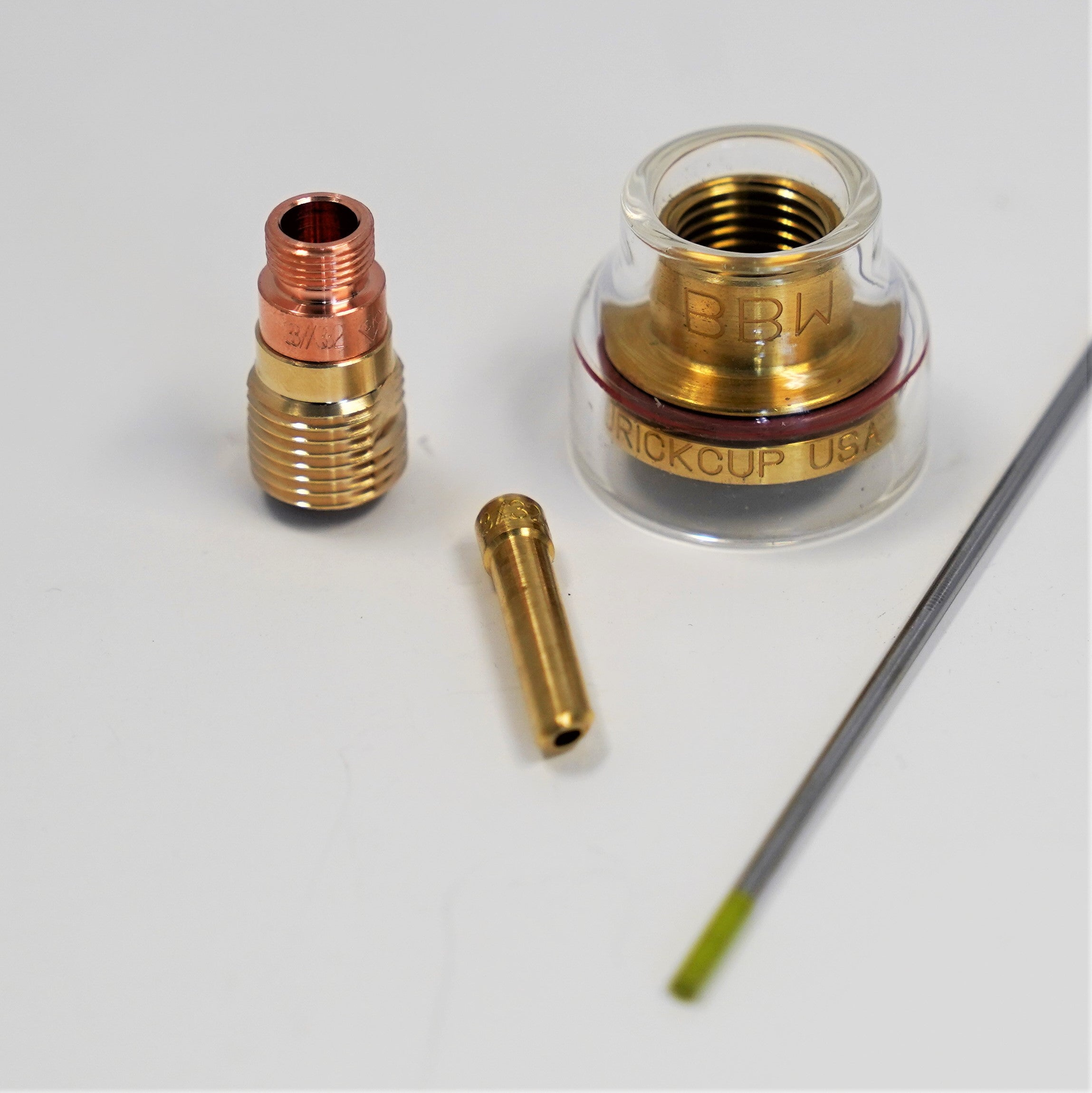 17/18/26 Stubby TIG Torch Kit for Stainless Steel